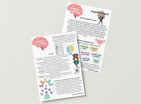 Executive Functioning Handout PDF – Autumn Therapy